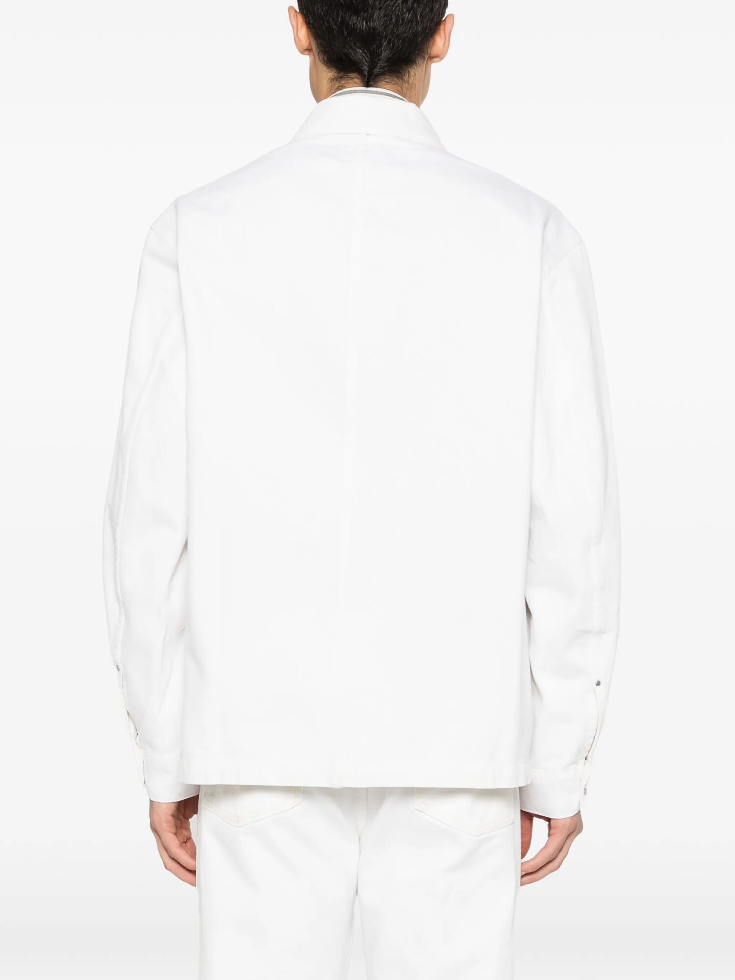 Куртка LEMAIRE Button-up jacket, размер 48, white — фото 1