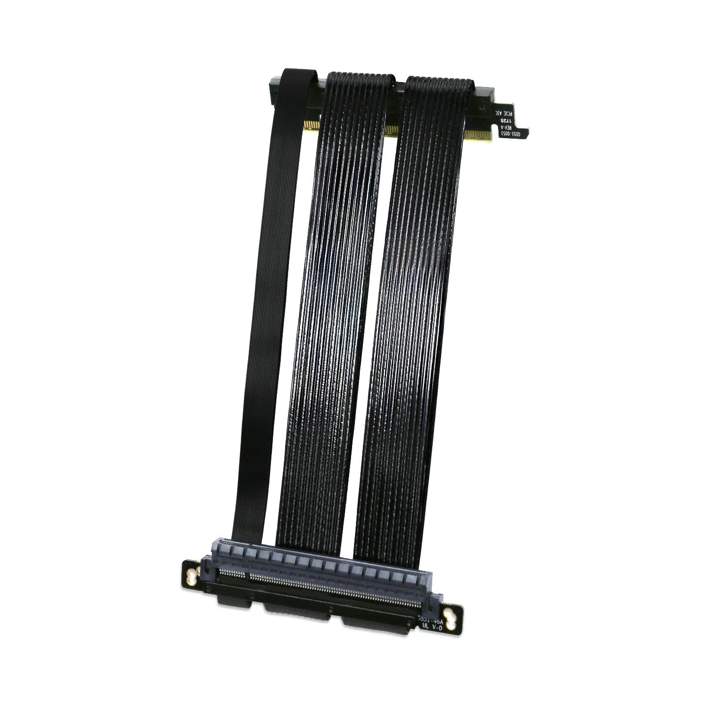 Кабель-стойка PCIe 5.0 черный, 0.2 млн