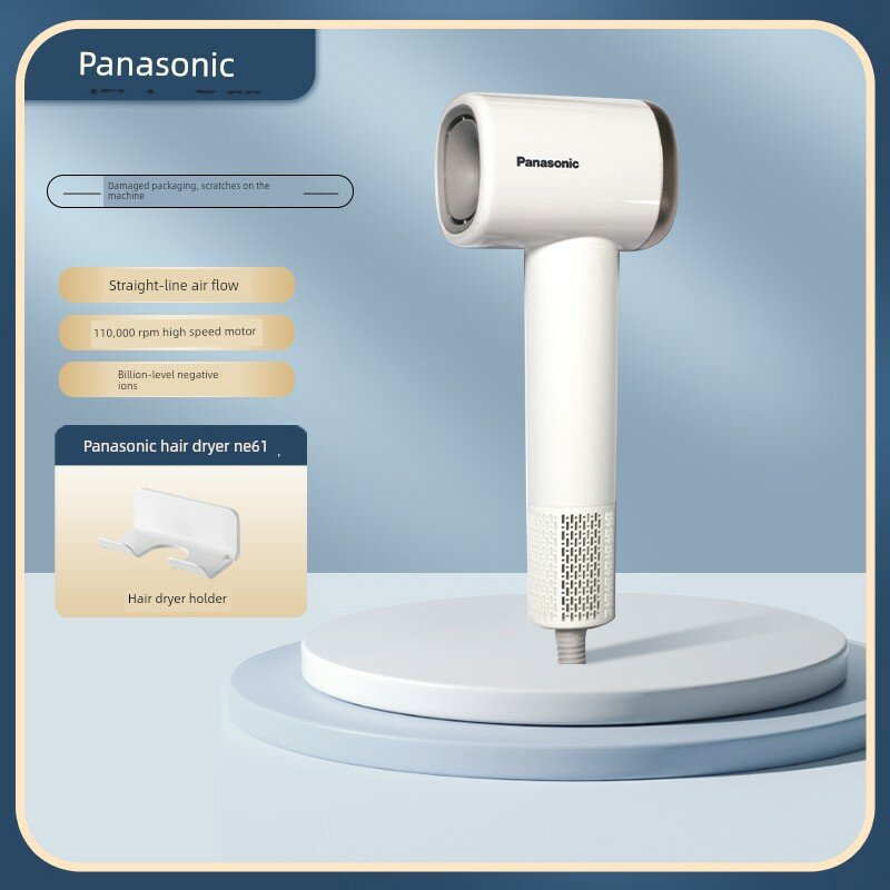 Фен Panasonic NE6L, высокоскоростной, с отрицательными ионами, для ухода за волосами, портативный, для домашнего