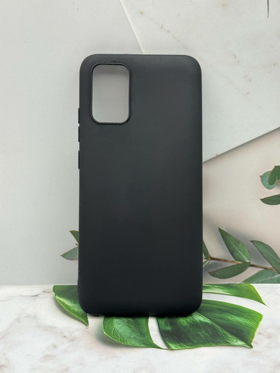 Силиконовый чехол на Samsung A02s/A025 защитный