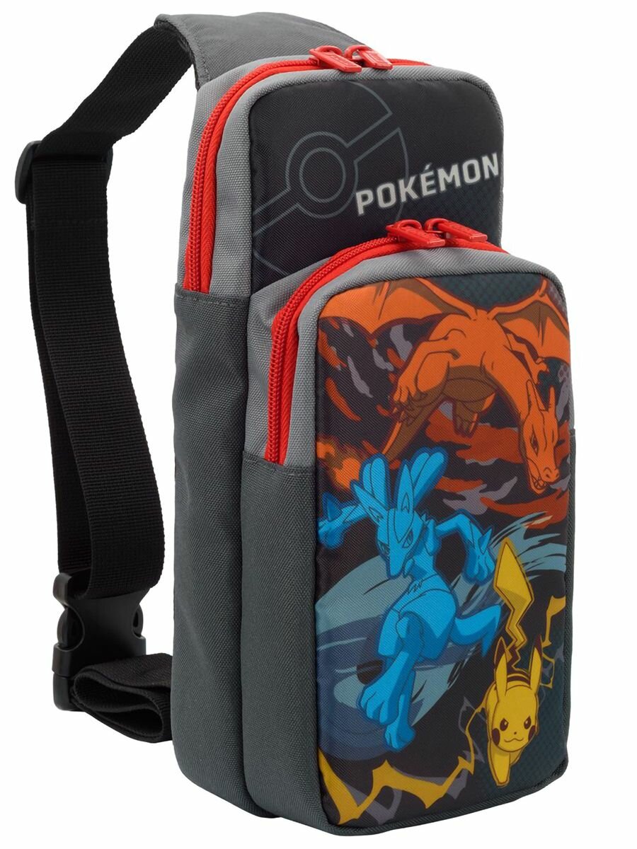 Nintendo Switch Сумка Hori Adventure Pack (Lucario, Pikachu) для консоли Switch (NSW-415U) NEW