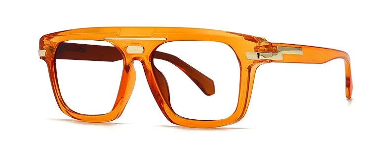 Мужские очки Glocco C7Orange, оранжевый, Custom diopter