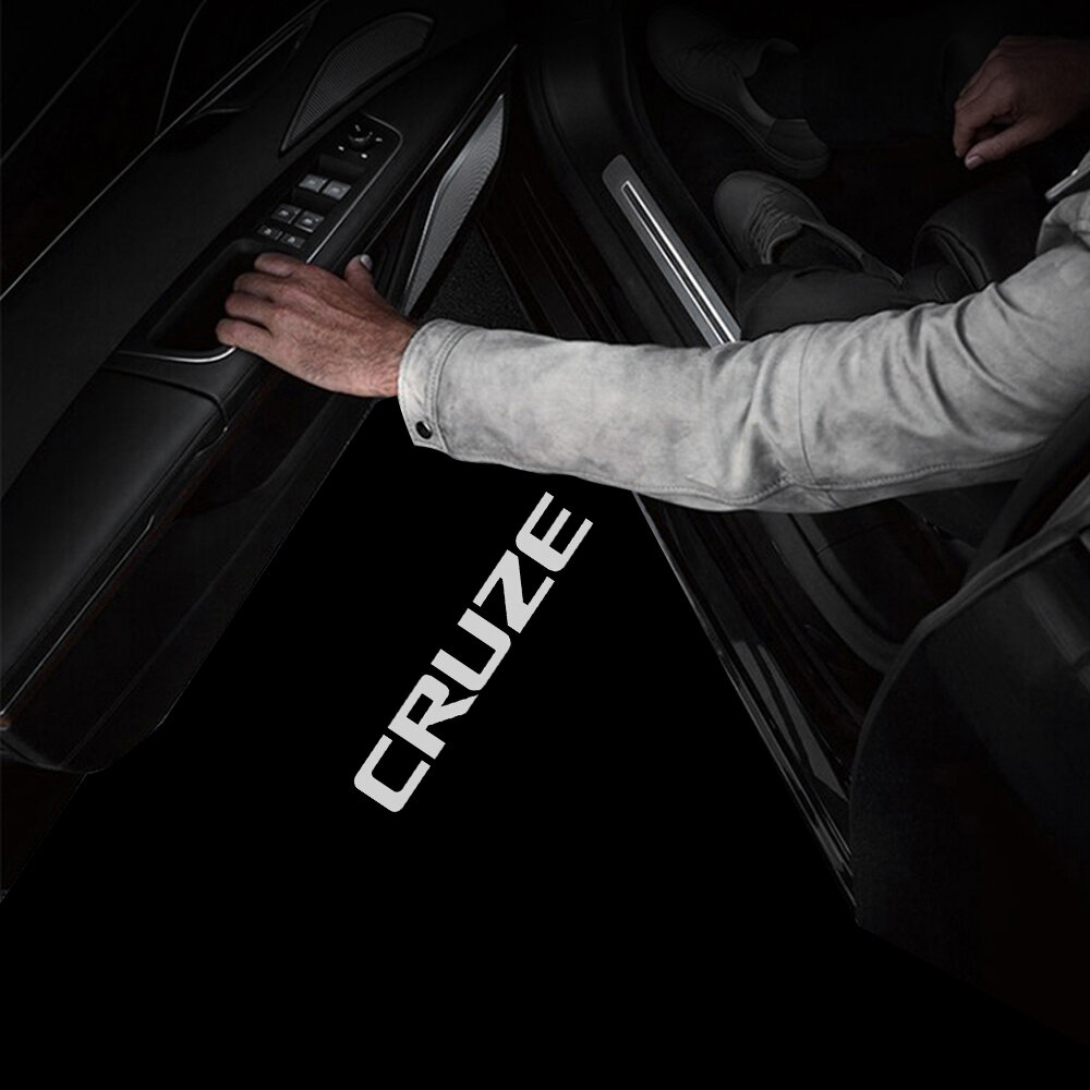 Проекционные логотип-пленки 13 мм, 2 шт. для Chevrolet Cruze — сменные пленки для проекторных фонарей (только логотип)