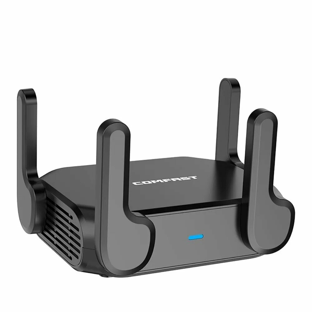 Маршрутизатор WiFi AX3000 MESH 6 Gigabit, двухдиапазонный, беспроводной, WAN/LAN, 3000 Мбит/с, с антеннами усиления, вилка ЕС