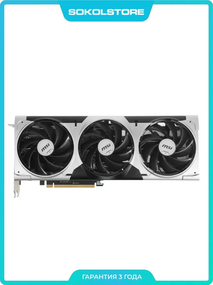 Видеокарта NVIDIA GeForce RTX 5070 Ventus 3X OC 12 ГБ