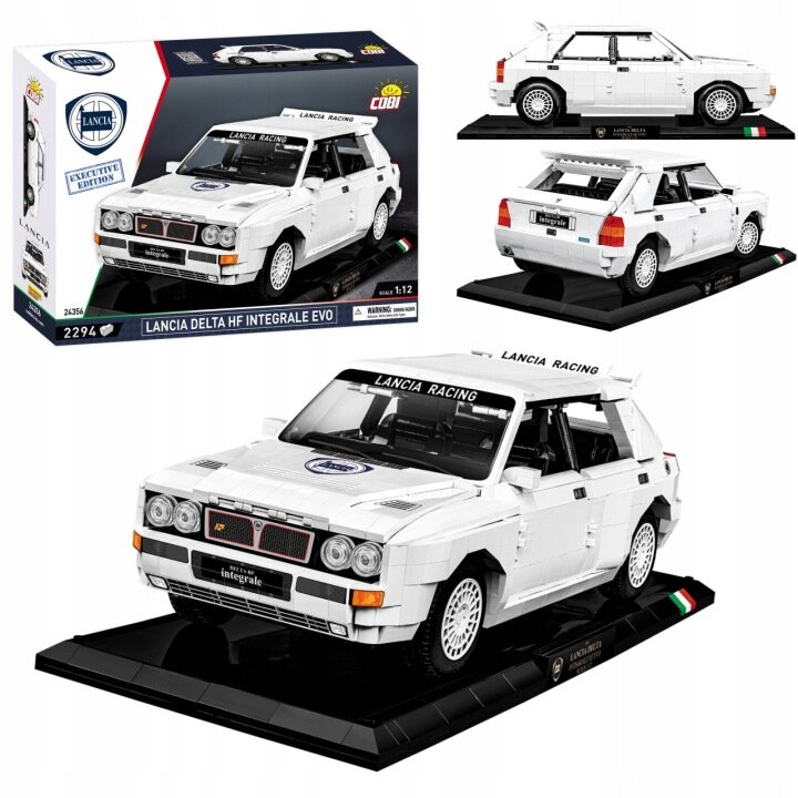 Конструктор Cobi Cars scale 1:12 - Автомобиль LANCIA DELTA HF INTEGRALE EVO, 2294 эл. - 24356