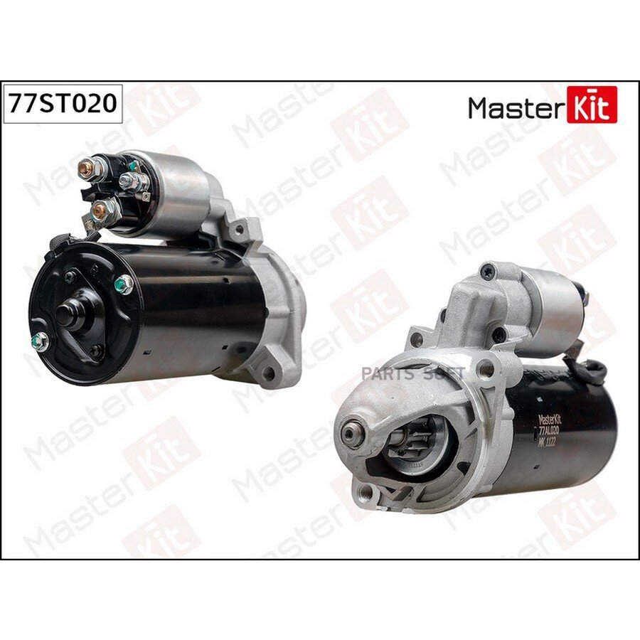 Стартер MERCEDES SPRINTER 96-06 (2kw) MASTERKIT 77ST020 | цена за 1 шт