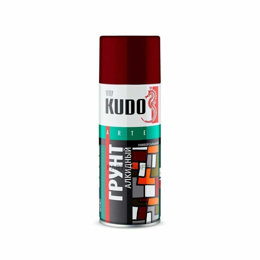 Грунт наполнитель "KUDO" (520 мл) (красно-коричневый) (аэрозоль) KUDO KU-2002 | цена за 1 шт
