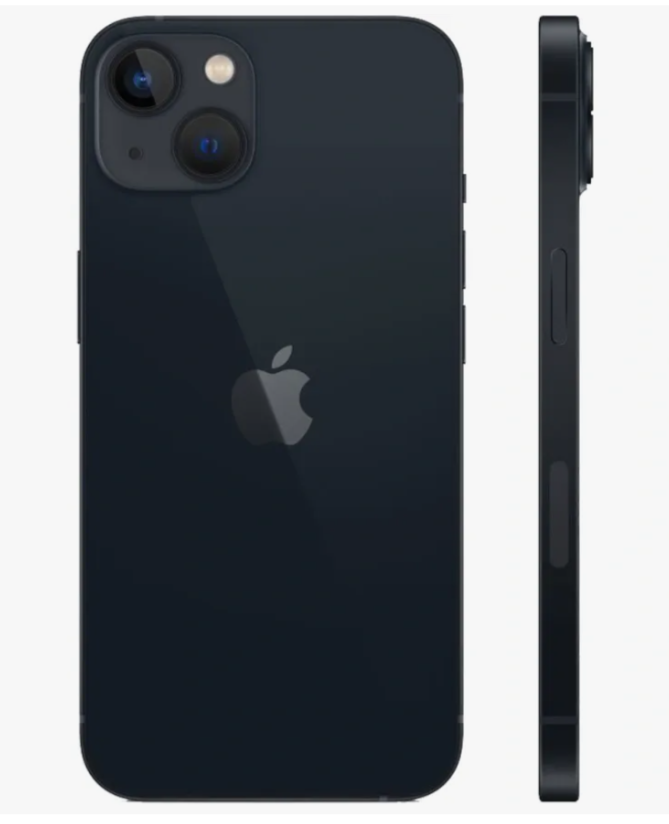 Смартфон Apple iPhone 13 128gb Midnight Темная ночь (nano SIM + eSIM),уцененный товар
