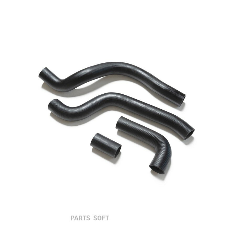 Патрубок системы охлаждения для а/м ВАЗ 2112 (4 шт.) "БалаковоЗапчасть" в блистере балаково запчасть 00837 | цена за 1 шт