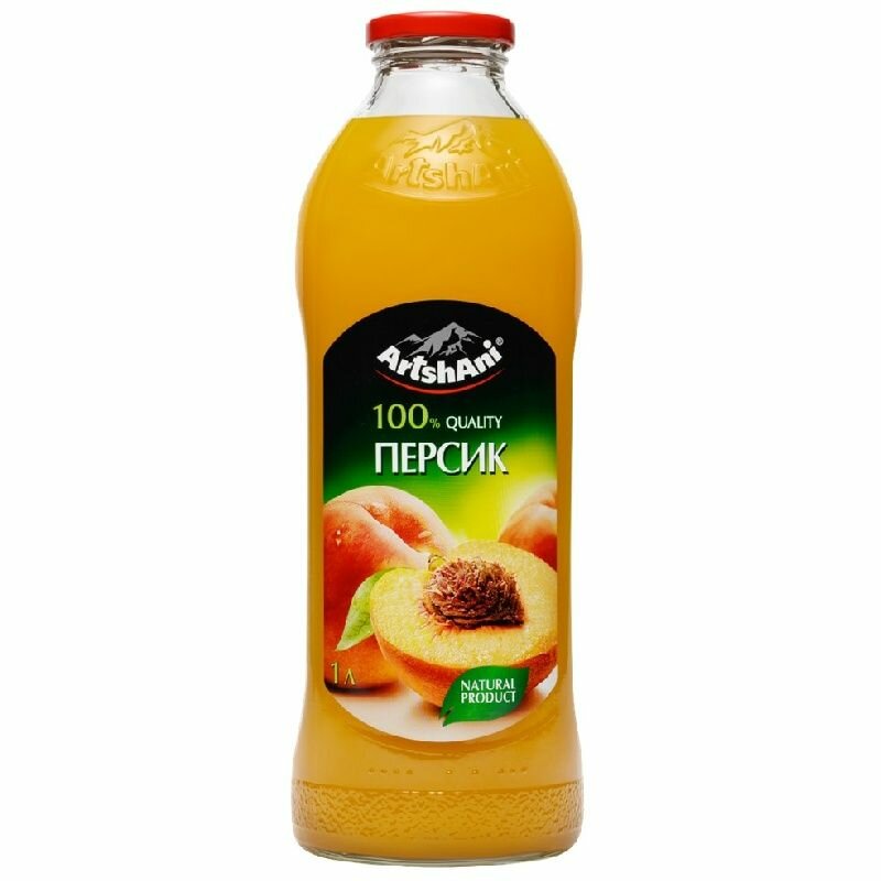 Нектар ARTSHANI персиковый /стекло/ 1л