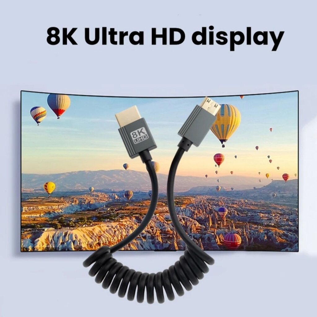 8K HDMI-кабель витой, Up — фото 1