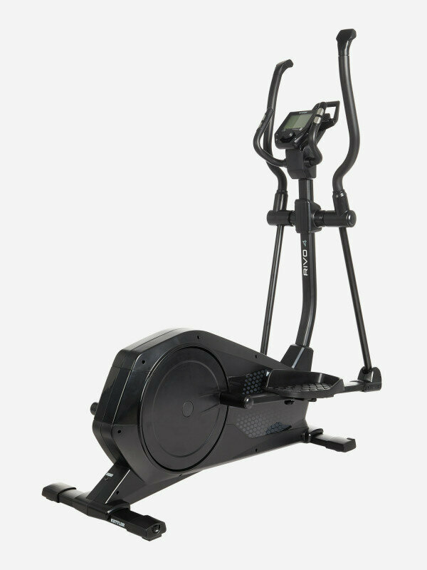 Эллиптический тренажер Kettler Rivo 4, для дома, с компенсаторами неровности пола, черный