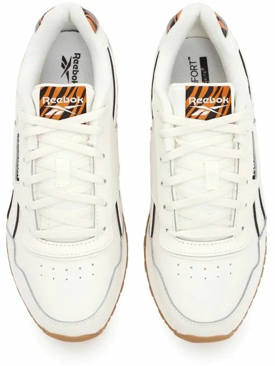 Кроссовки Reebok Glide W, полнота F, размер 9 US, бежевый/черный — фото 1