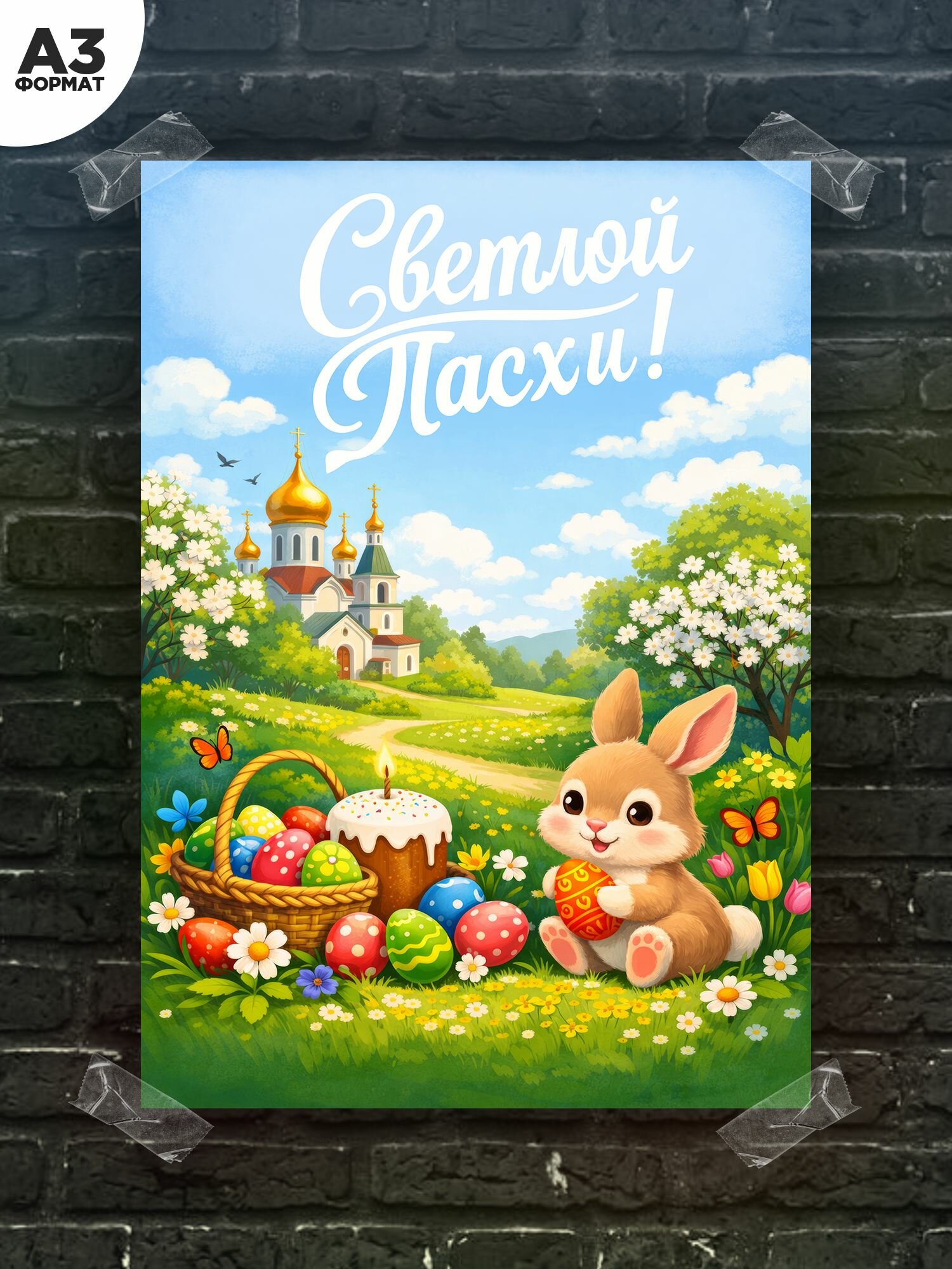 Плакат Пасха