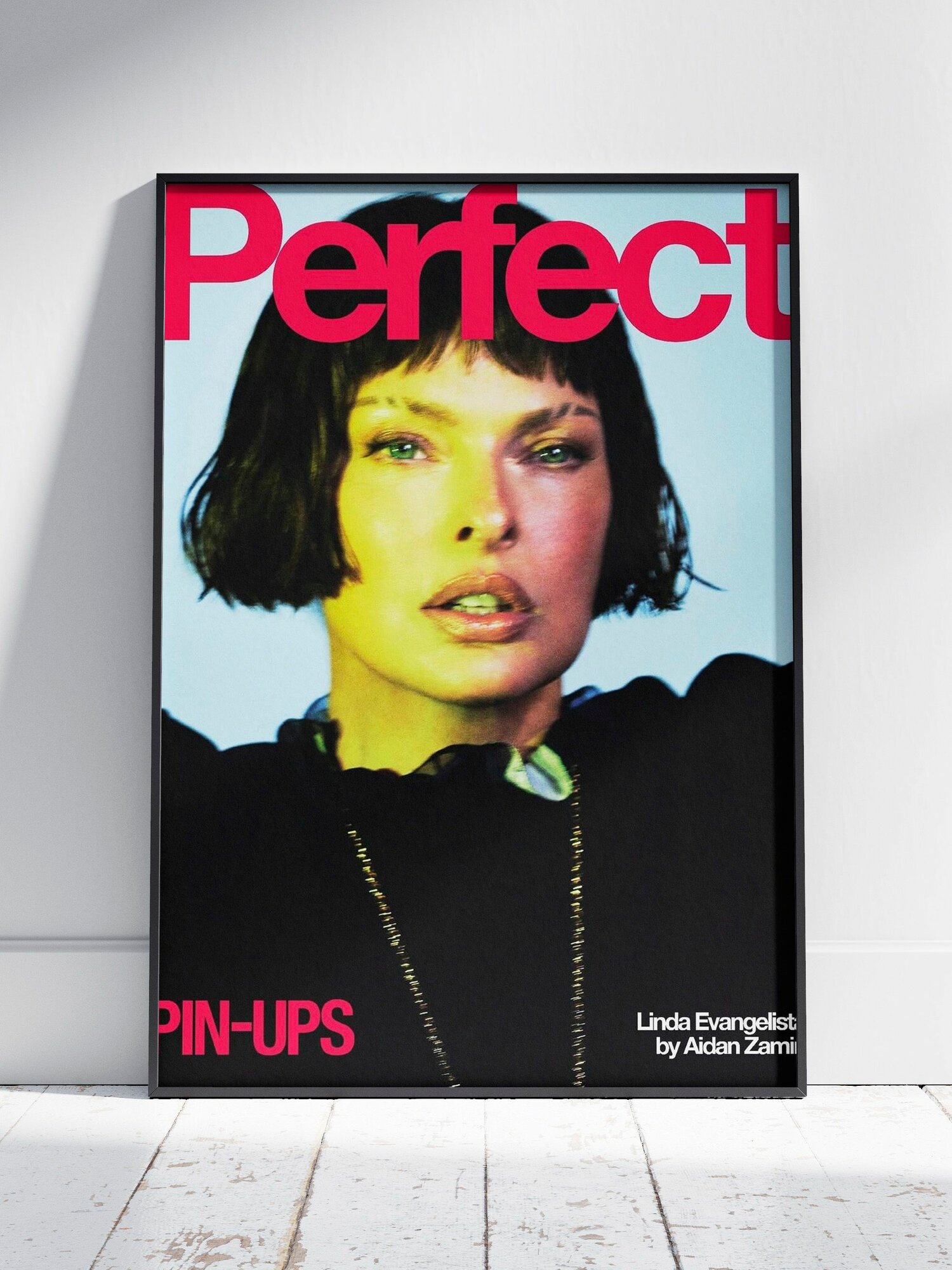 Плакат на стену для интерьера Линда Евангелиста (Linda Evangelista 41) - Постер по модели, бренду и моде формата A4 (21x30 см)