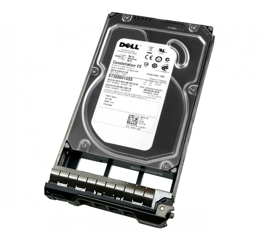 Жесткий диск Dell U717K 500Gb 7200 SAS 3,5" HDD