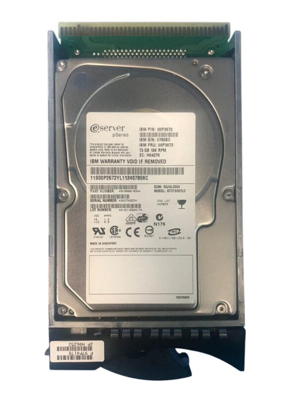 Жесткий диск IBM 73,4Gb 10000 U320SCSI 3.5" HDD 9V3066-034