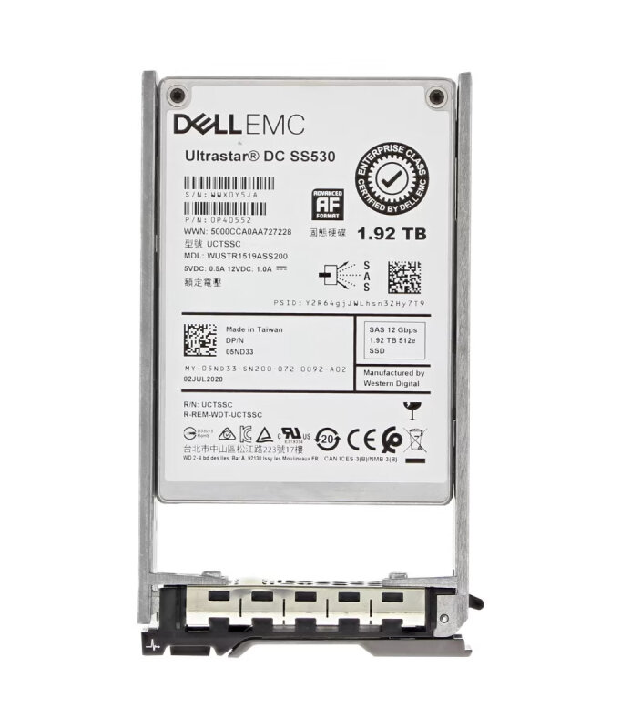 Жесткий диск Dell 0P40552 1.92TB SAS 2,5" SSD