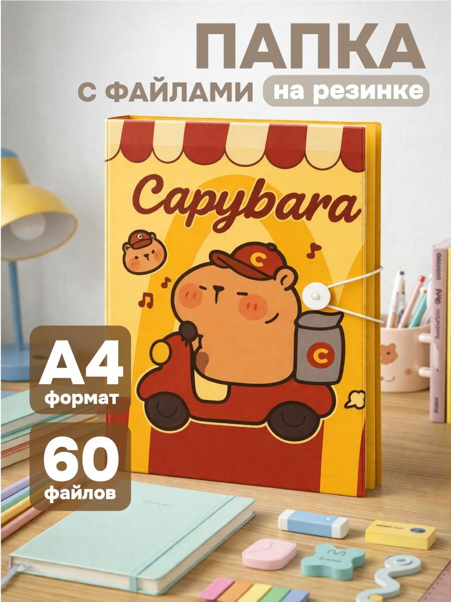 Папка с файлами вкладышами А4 детская