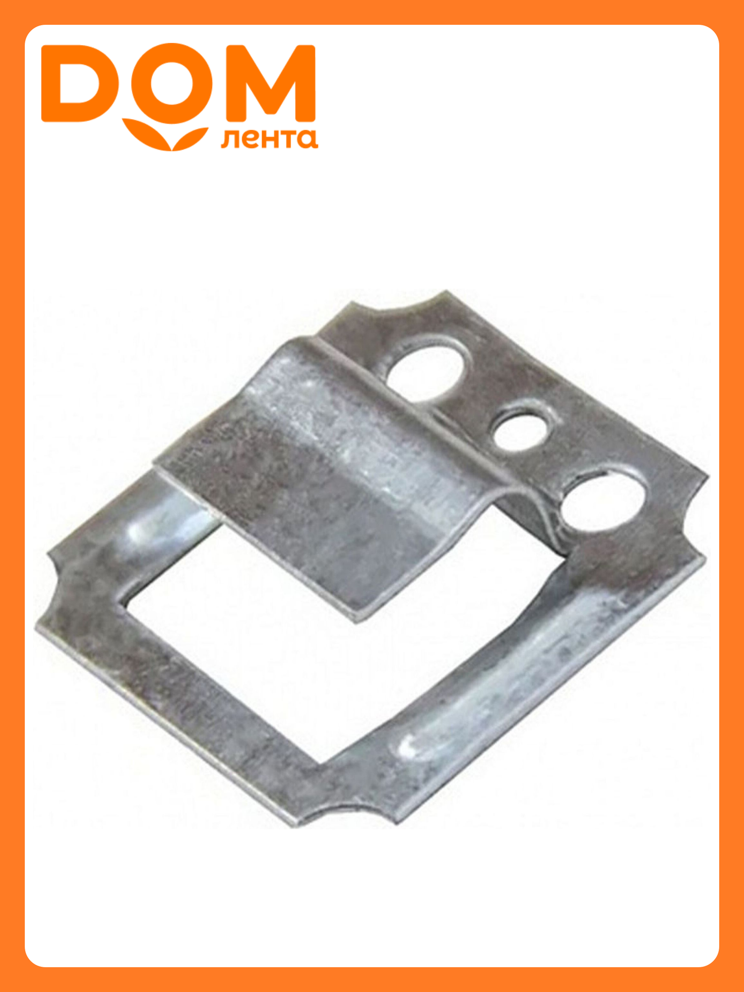 Кляймеры Tech-KREP, для вагонки и блок-хауса, оцинкованные, 160x90x3,5мм, 45шт