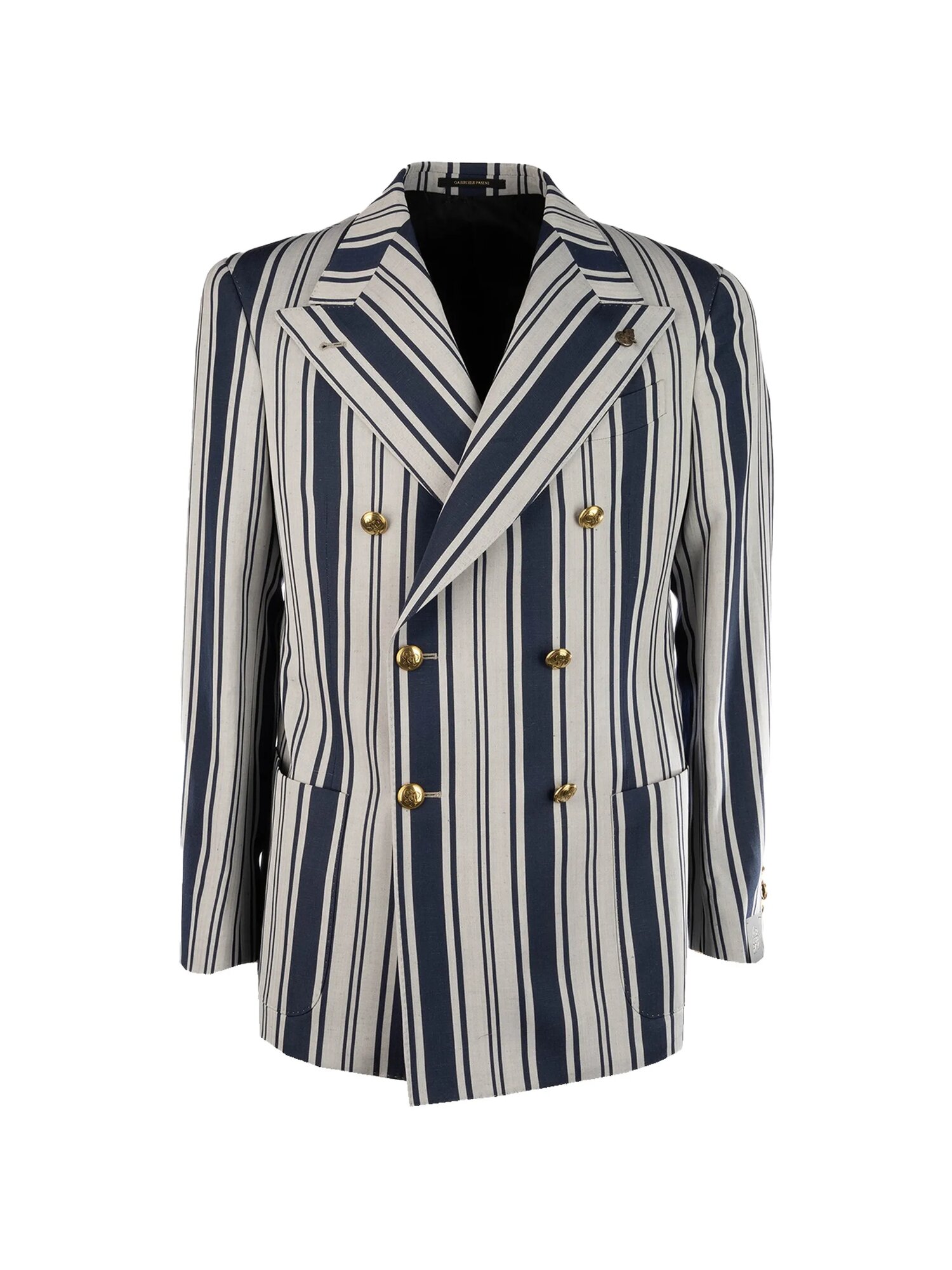 Куртка Striped double-breasted jacket