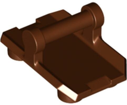 Деталь Lego 30166 Plate, Modified 2 x 3 Inverted with 4 Studs and Bar Handle on Bottom (Rocker Plate)