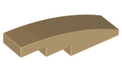 Деталь Lego 61678 Slope, Curved 4 x 1