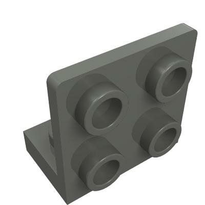 Деталь Lego 99207 Bracket 1 x 2 - 2 x 2 Inverted — фото 1