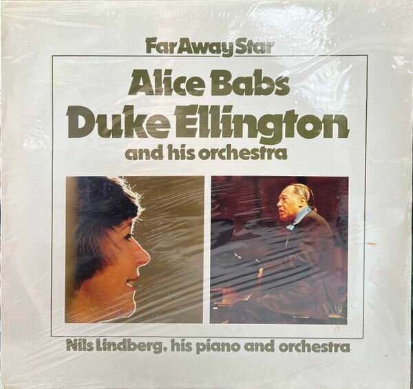 DUKE ELLINGTON & ALICE BABS - Far Away Star, NM/EX (LP, Sweden, 1978г.) Винтажная Виниловая пластинка