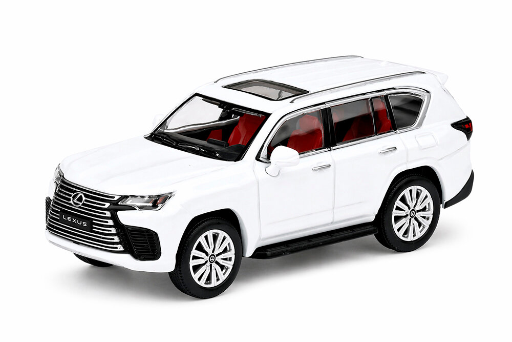 Модель коллекционная PAUDI Lexus LX600 2026 white / лексус ЛХ600 белый (длина 7-10 см)