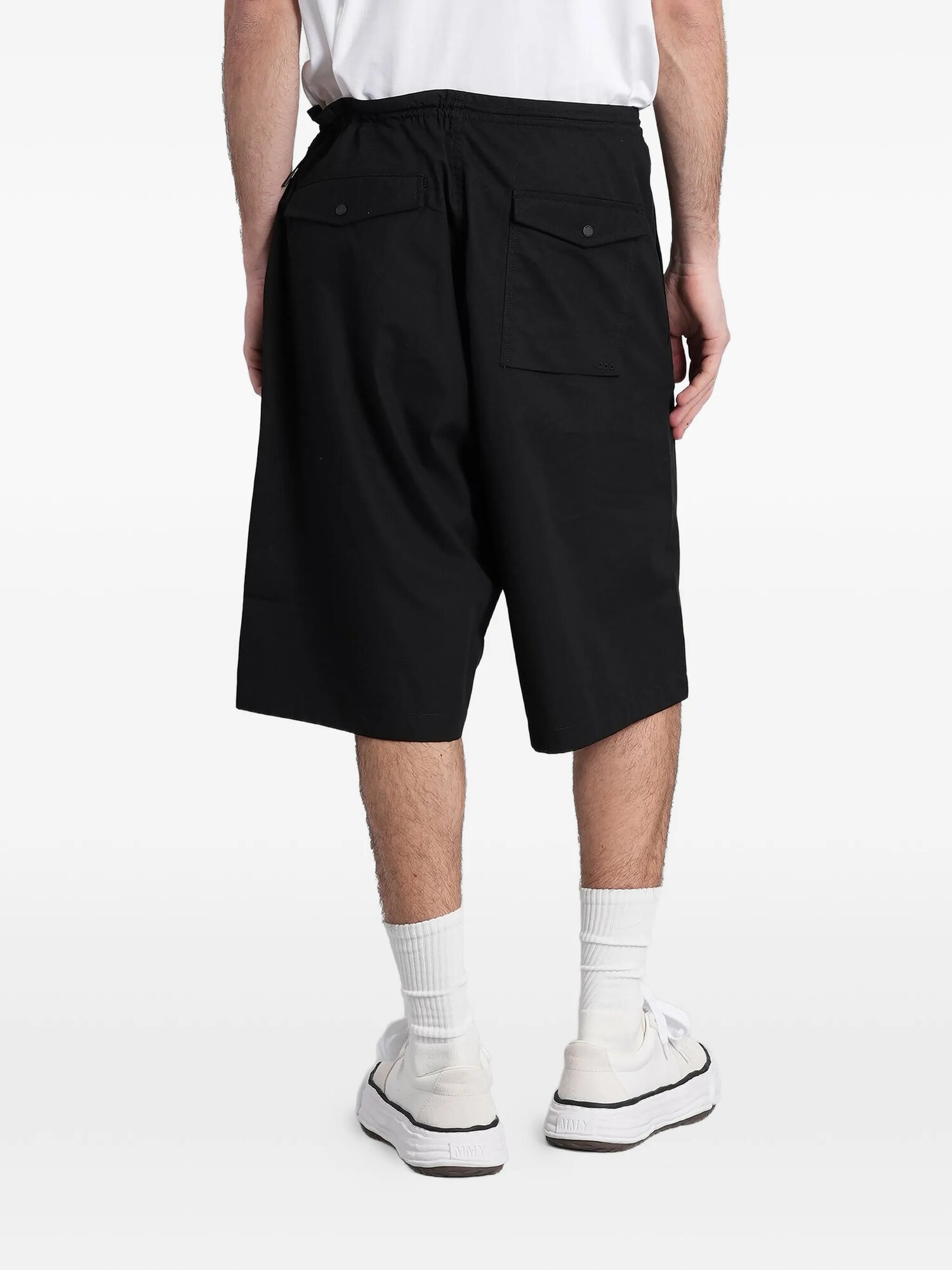 Шорты Maharishi Drawstring-waist drop-crotch shorts, размер 48 — фото 1