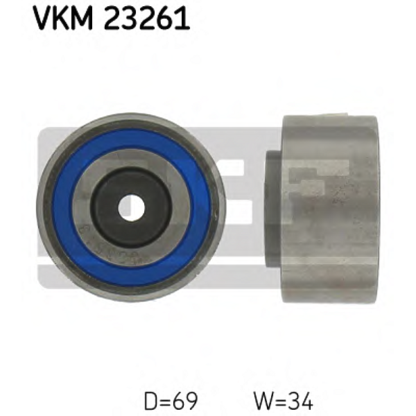 SKF vkm23261 (083055 / 1311306 / 1311306083055) ролик натяжителя ремня