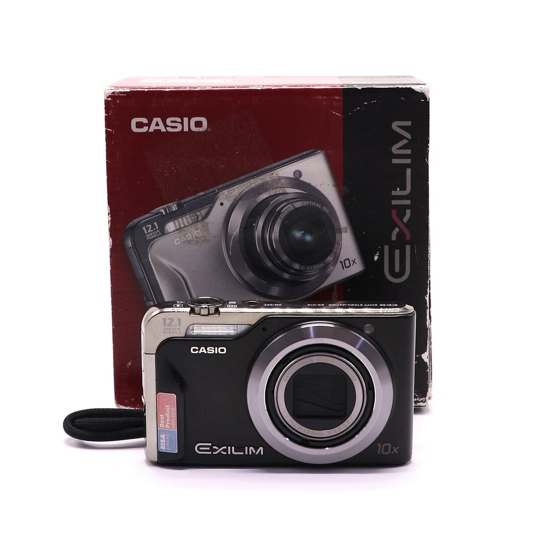 Компактный Casio Exilim EX-H10 в упаковке