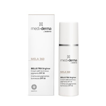 Mediderma MELA 360 BELLIS TRX Brighter SPF50 - Крем для лица депигментирующий СЗФ 50, 30мл
