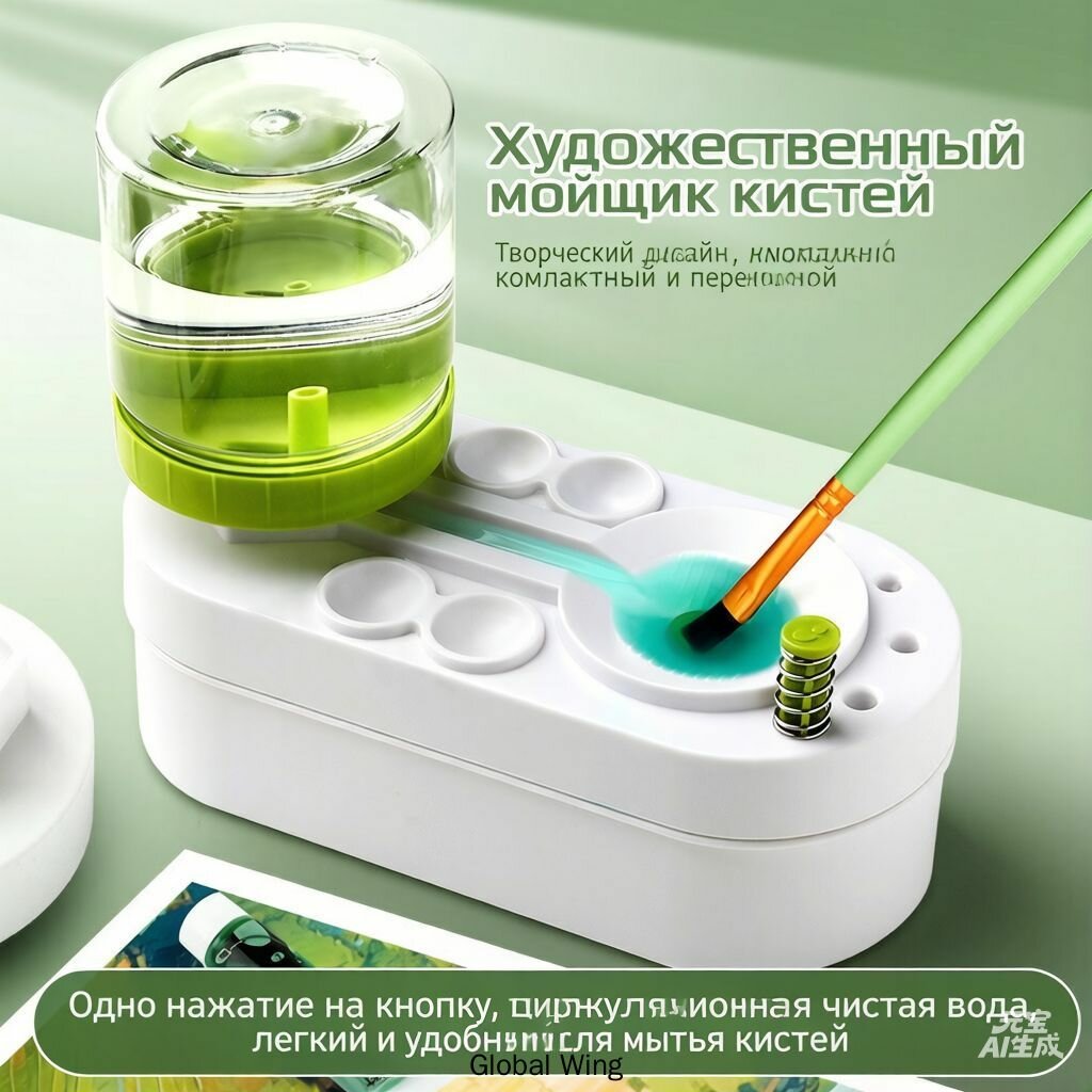 Средство для очистки акварельных ручек, инструмент для рисования