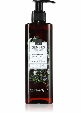Жидкое мыло Avon Senses Essence Rosemary & Carrot Seed для женщин, 250 мл