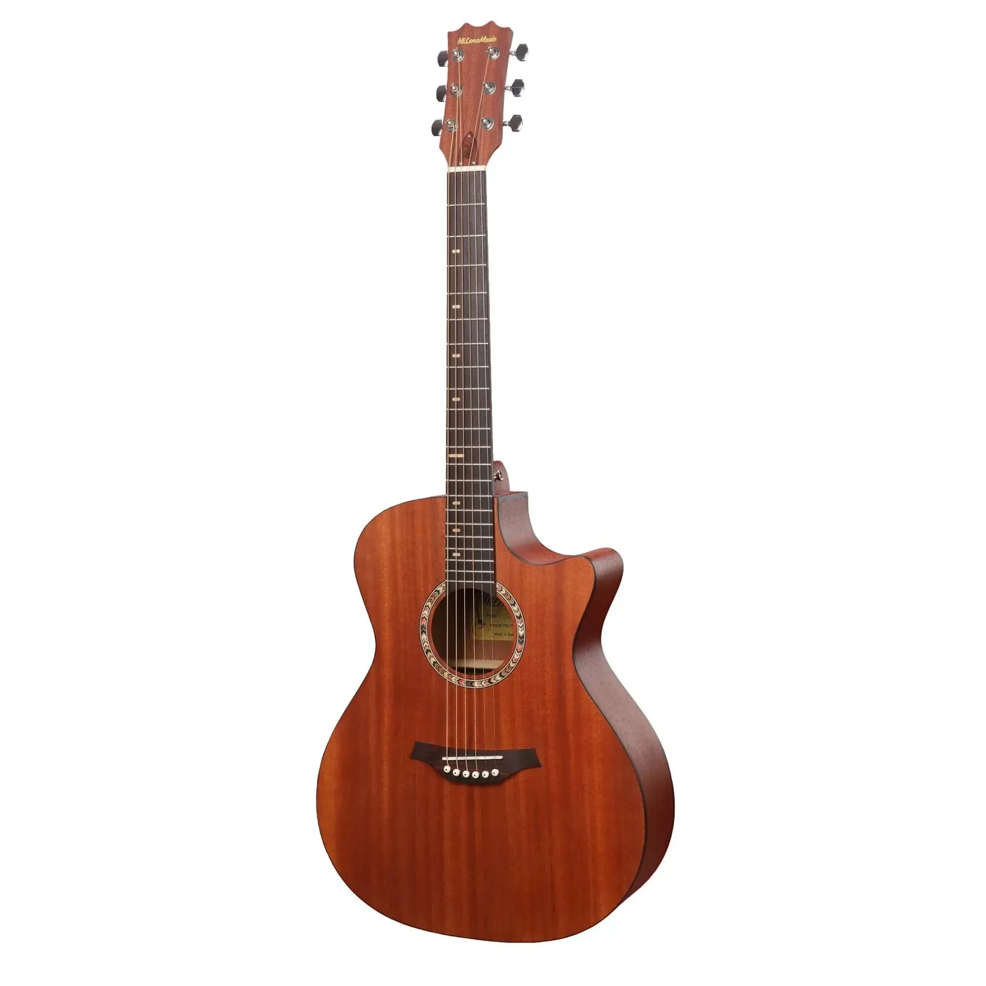 Трансакустическая гитара MiLena Music ML-GA1-MAH/TEQ