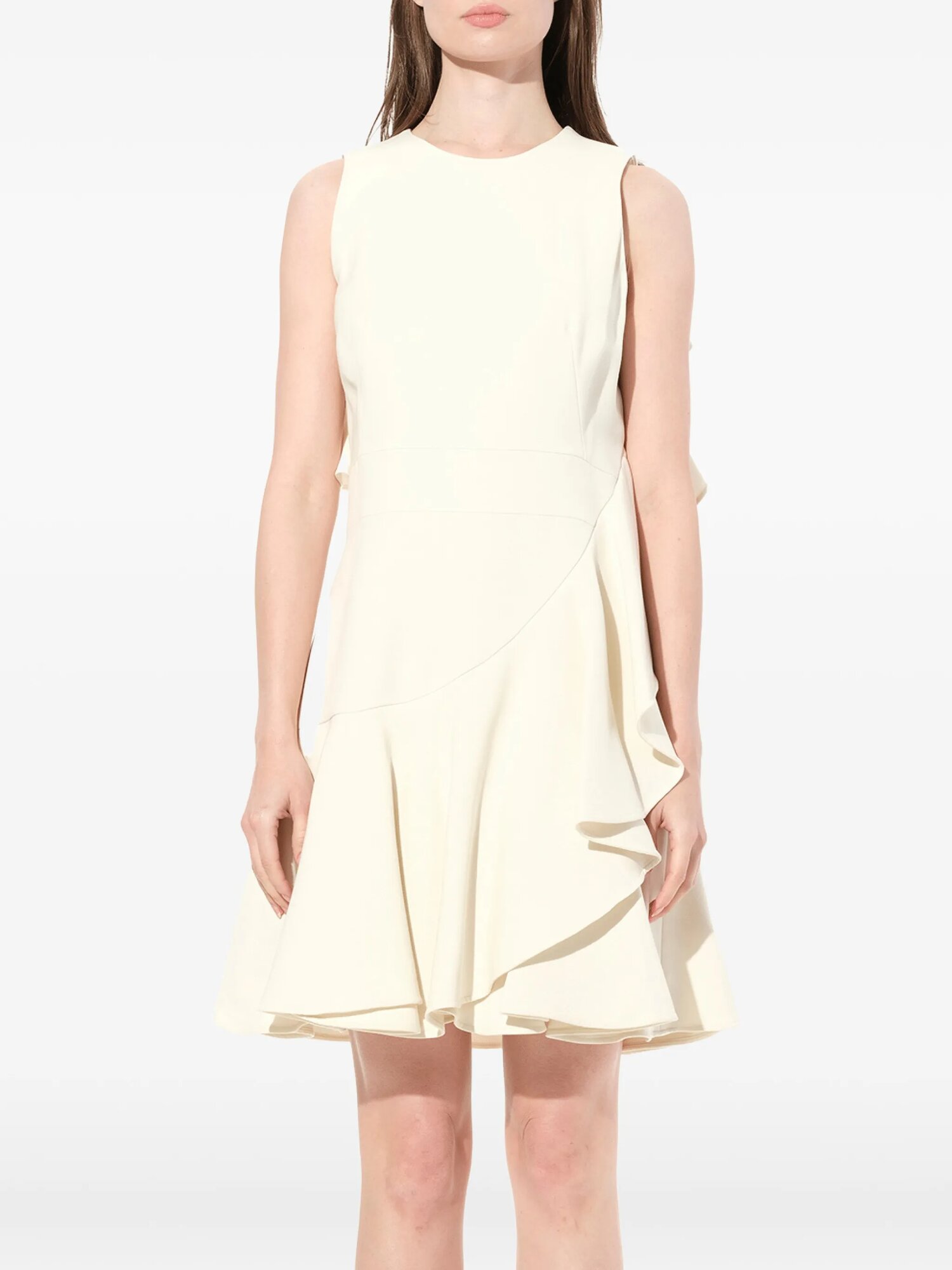 Платье Ruffled sleeveless dress