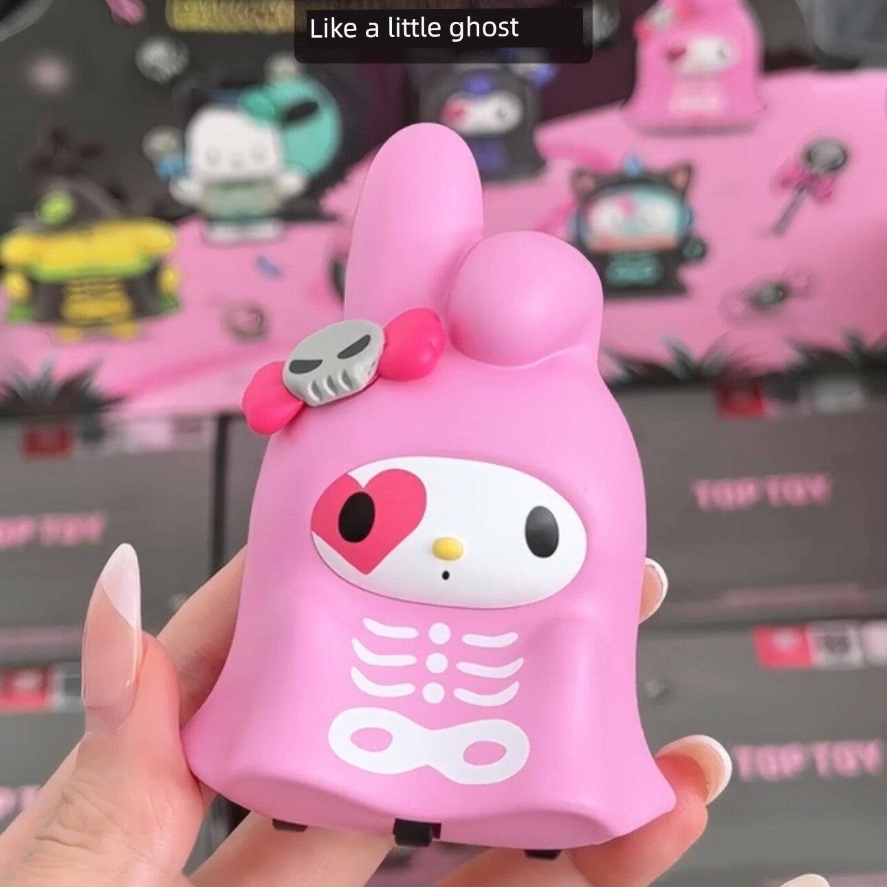 Оригинальная фигурка Hello Kitty из серии TOPTOY Sanrio Family Halloween Trick-or-Treat в слепой коробке, подарок для