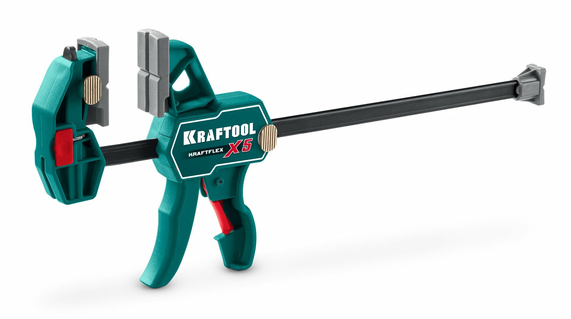 Многофункциональная струбцина для направляющих шин KRAFTOOL KRAFTFLEX X5 300/66мм 32555-300