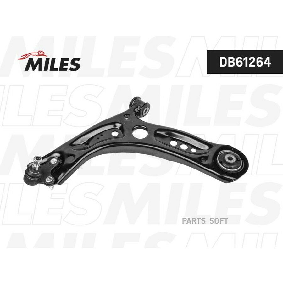 MILES DB61264 Рычаг AUDI A3/VW GOLF VII 12- пер. подв. лев. ()