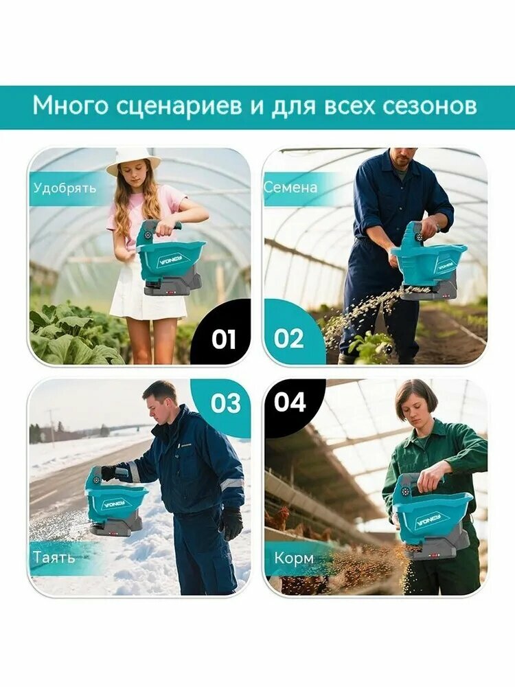 Разбрасыватель, сеялка — фото 1