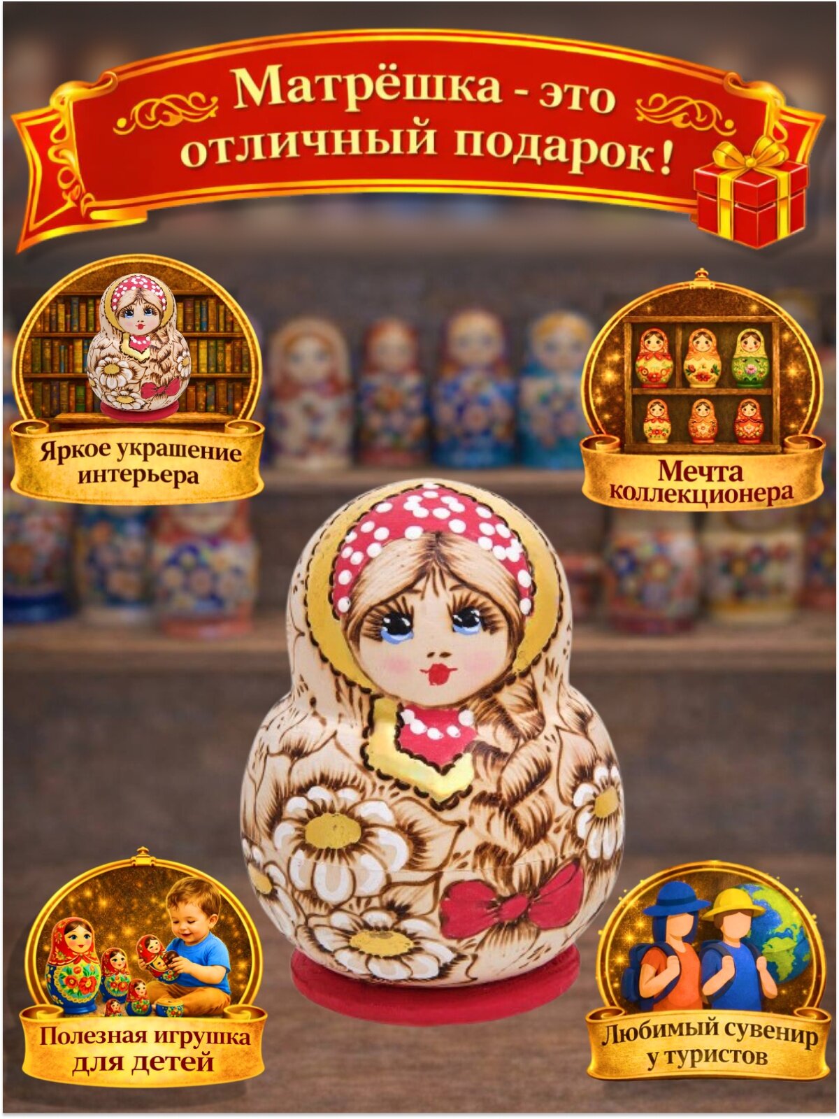Матрешка Беляна — фото 1