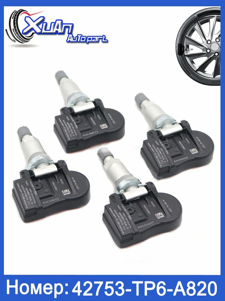 42753-TP6-A820 42753-TP6-A820-M1 TPMS Датчик давления шины 315 МГц Подходит для HONDA ACCORD CROSSTOUR CR-V CROSSTOUR, 42753-TP6-A821 42753-TP6-A821-M1 42753TP6A820 42753TP6A820M1 42753TP6A821