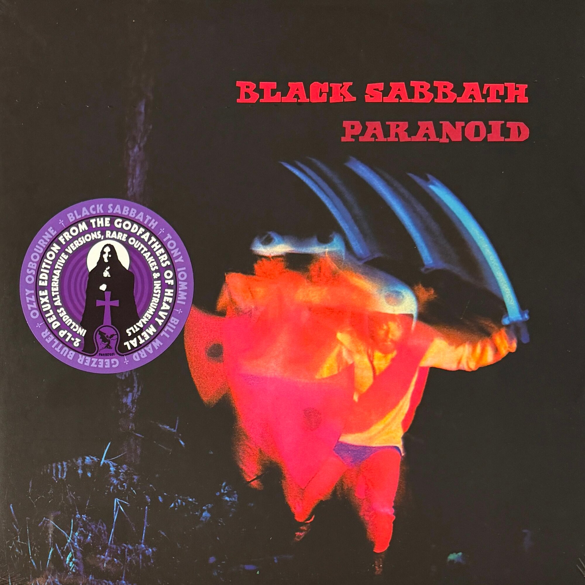 Виниловая пластинка Black Sabbath Paranoid 2LP (Германия 2025г.)