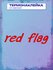 Термонаклейка Red Flag