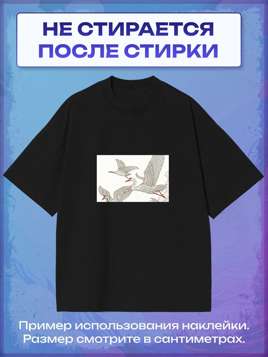 Термонаклейка птицы — фото 1