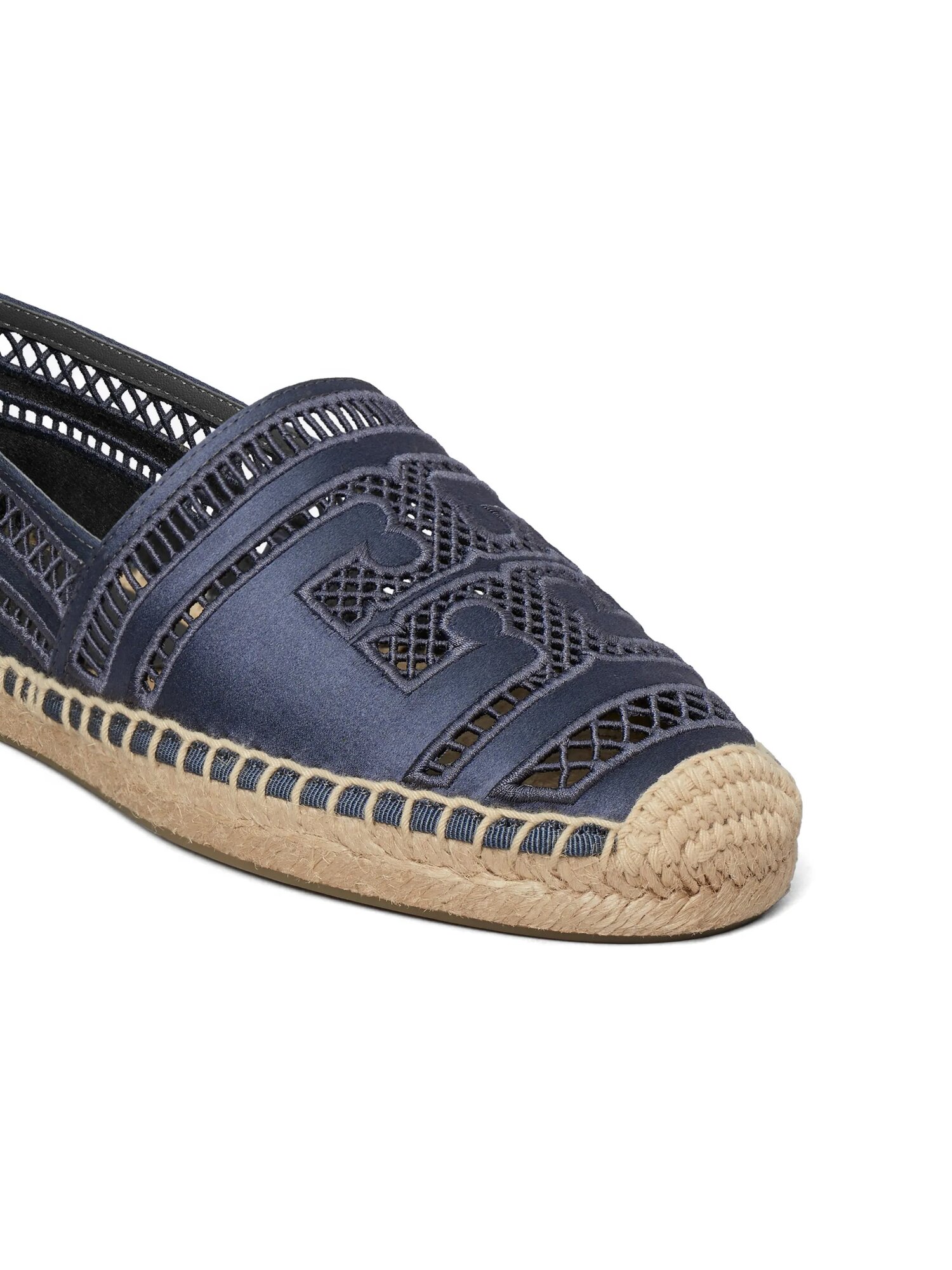 Эспадрильи Tory Burch Open weave espadrilles, размер 10, blue — фото 1