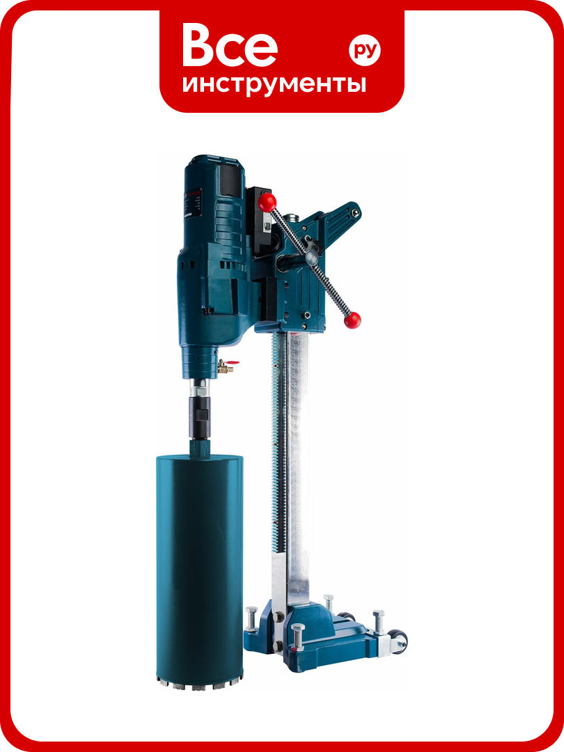Машина алмазного бурения Alteco Professional DD 4025 16276, с плавным пуском, муфтой, мокрое и сухое бурение